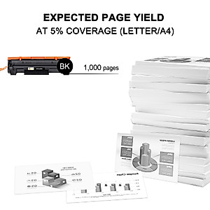 Toner Bank Compatible Toner Cartridge Replacement for HP 48A CF248A Toner Cartridge HP Pro M15w MFP M29w M28w Toner M15a M28a M29a M16a M16w M15 M29 M28 M31 Toner Printer Ink (Black, 2-Pack)