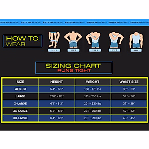 Esteem Apparel Original Men's Chest Compression Shirt to Hide Gynecomastia Slimming Shapewear (Black, Medium)