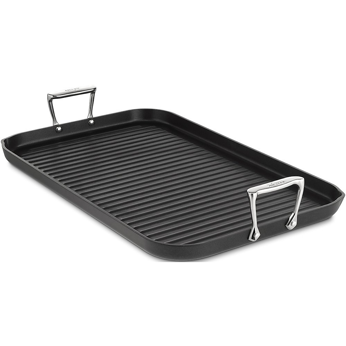 All-Clad 3013 Hard Anodized Aluminum Nonstick 13 by 20-Inch Double Burner Grande Grille Pan