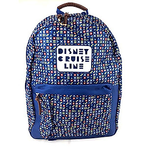 Disney Cruise Line Full Size Backpack With Adjustble Straps - 16 by 12 by 4 Inches