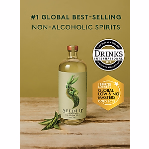 Seedlip Garden 108 - Non-alcoholic Spirit | Calorie Free, Sugar Free | Non-alcoholic Cocktails | 23.7fl oz (700ml)