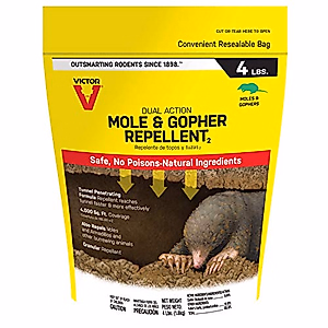 Victor M7001-1 Mole & Gopher Repellent, Black