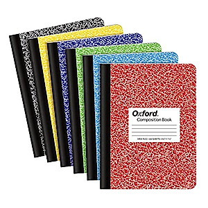 TOP63794 - Tops Composition Book w/Hard Cover 7-1/2 x 9-3/4 in (Color May Vary) (1 Book)