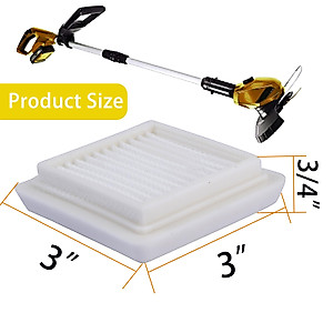 DemJamr 2 Pack A226002030 Air Filter with A226002040 Pre Cleaner, Compatible with Echo SRM-2620 Pro Extreme AH262 BRD-2620 C302 PAS-2620 SRM-3020 T302X Lawn Mower