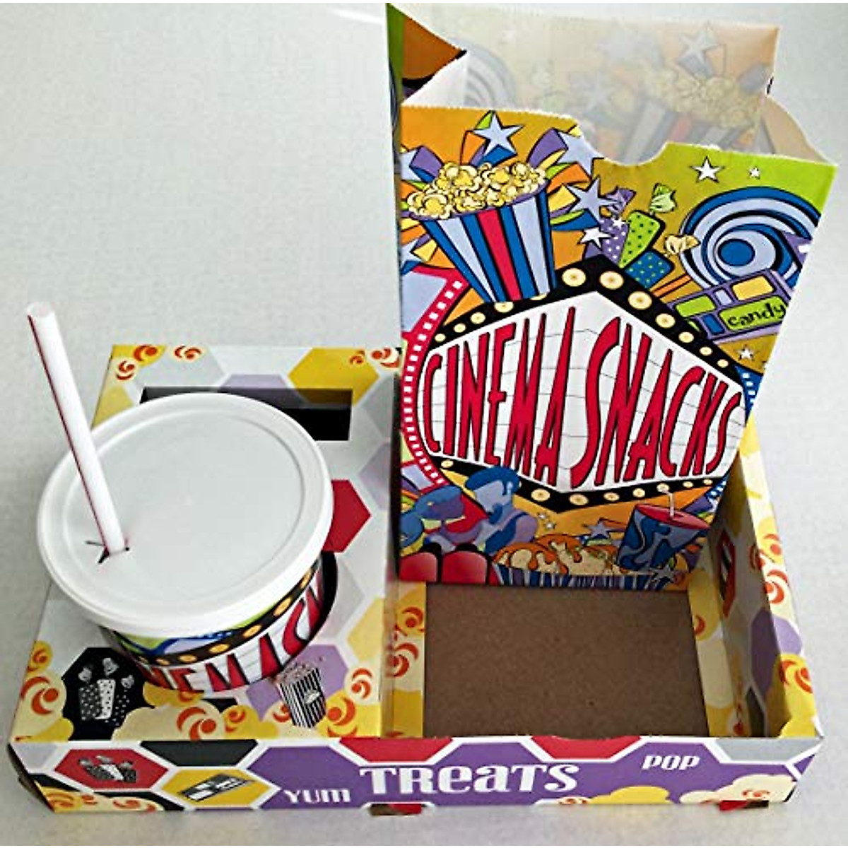 Kid's Movie Trays - Cinema Snacks - 12ct