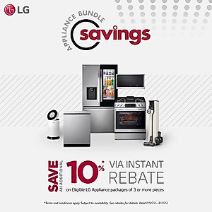 LG LRFOC2606S 26 Cu. Ft. Stainless Counter Depth French Door Refrigerator