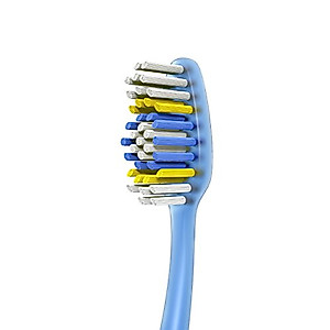 Colgate Extra Clean Toothbrush, Medium Toothbrush for Adults, 6 Count (Pack of 1)