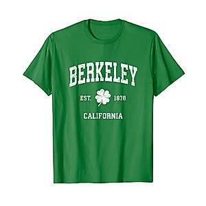 Berkeley California Vintage Shamrock Sports T-Shirt