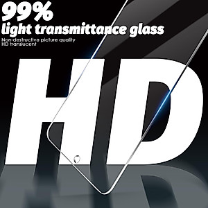 Orzero (3 Pack Compatible for OnePlus Nord N30 5G Tempered Glass Screen Protector, Protector De Pantalla 2.5D Arc Edges 9H Anti-Scratch HD Bubble-Free