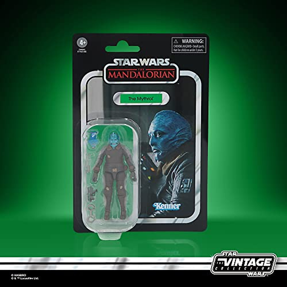 STAR WARS The Vintage Collection The Mythrol Toy, 3.75-Inch-Scale The Mandalorian Action Figure, Toys for Kids Ages 4 and Up