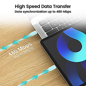 USB C Charger Cable [2-Pack 6ft] 60W Type C Charger Fast Charging, USB C to USB C Cable for iPhone 16 15 Pro Max Plus, Samsung S23/S22 Ultra, MacBook Air Pro 2020, iPad Pro