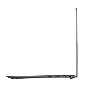 LG gram (2022) 16Z90Q Ultra Lightweight Laptop, 16" (2560 x 1600) IPS Display, Intel Evo 12th Gen i7 1260P Processor, 16GB LPDDR5, 1TB NVMe SSD, FHD Webcam, WiFi 6E, Thunderbolt 4, Windows 11, Gray