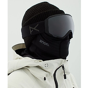 Anon WM1 Womens Goggles + Bonus Lens + MFI Face Mask, Frame: Smoke, Lens: Perceive Sunny Onyx