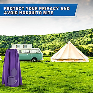 Portable Changing Room Privacy Changing Tent Instant Dressing Room Thick Cover ups for Public Change on Beach Car Boating Swimming Changing Curtain for Dancer, 3.94ft Length