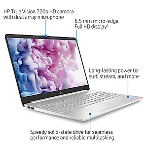 HP 15.6" Laptop, Intel Core i5-1135G7 Processor, Intel Iris Xe Graphics, 15.6" FHD Anti-Glare Display, Online Meeting Ready, HDMI, Wi-Fi and Bluetooth, Windows 11 Home(16GB RAM | 1TB SSD)