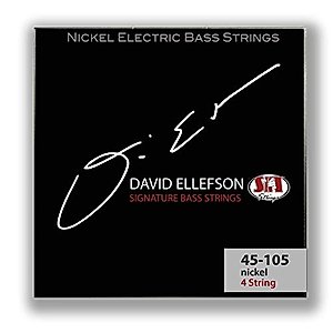 SIT Strings DE45105L Nickel Plated Bass Guitar Strings, 4-String Medium Light