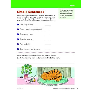 Scholastic Success with Grammar Grade 2 Workbook