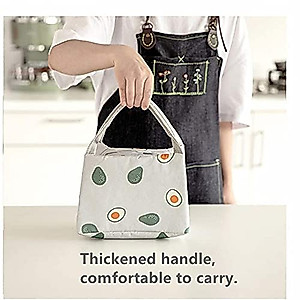 Markar Insulated Lunch Bag for Women and Men,,Reusable Meal Prep Lunch Box for Work,Adult Portable Tote Lunchbox with Comfortable Handle Belt,Orange