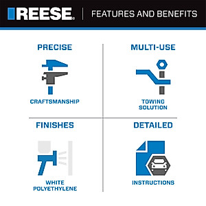 Reese Towpower 83002 Fifth Wheel Lube Plate
