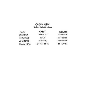 Calvin Klein Girls' Big Modern Cotton Molded Bralette, Heather Grey, Medium