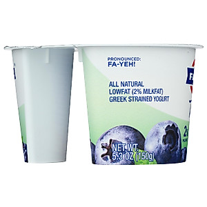 FAGE TOTAL Split Cup, 2% Greek Yogurt with Blueberry, 5.3 oz