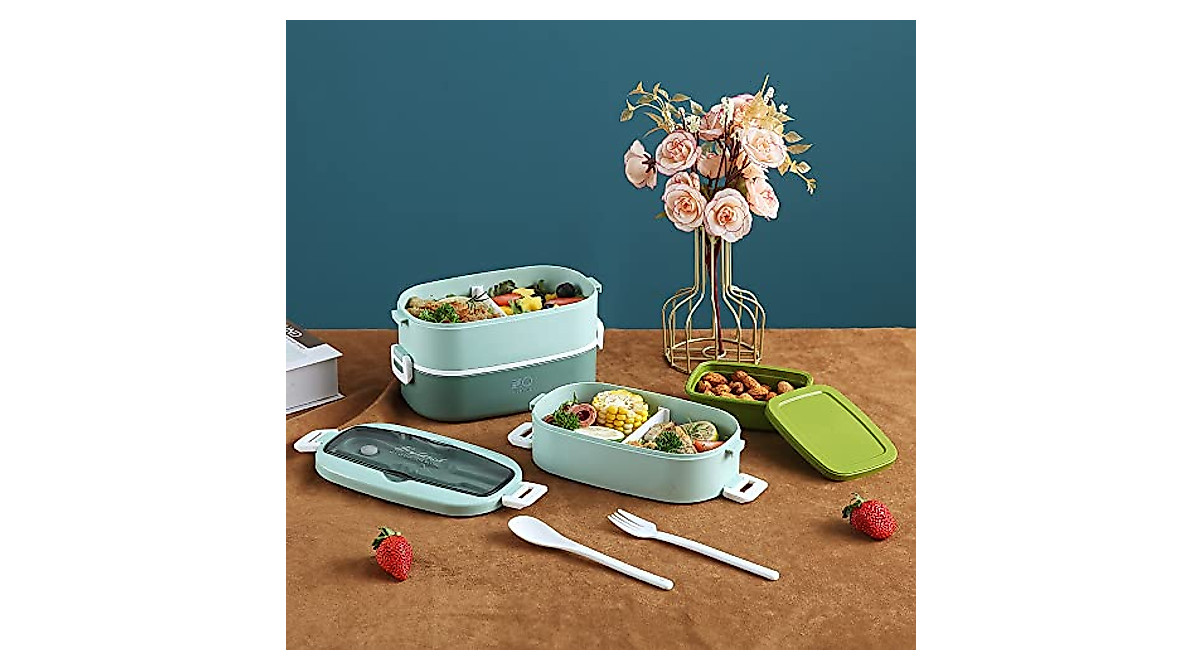 ZZQ Classic Stackable Bento Box - Stylish & Functional