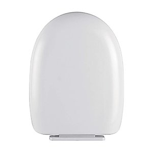 Toilet lid-Toilet Seat, Elongated Advanced Bidet Toilet Seat, Soft Closed Toilet Seat, Easy Installation (Size : U type) (U type)