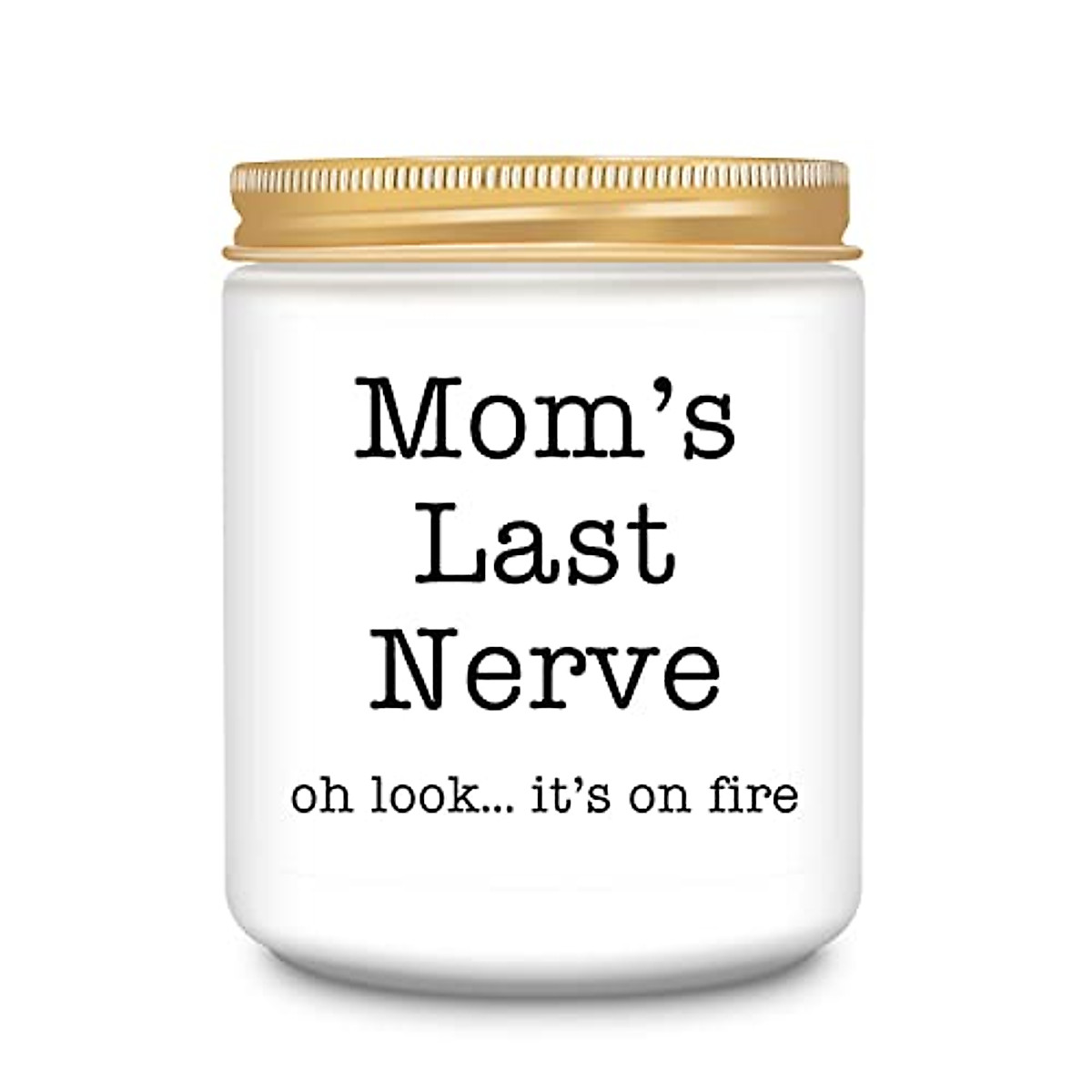 Scented Candles Gifts for Women, Lavender Scented Aromatherapy Candle for Women, Soy Wax Amber Jar Scented Candle, Great Birthday, Housewarming, Encouragement, Congratulation Gift for Female Friend