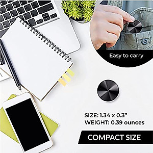 2023 Dododuck Professional Q37 Mini Voice Activated Recorder for Car, Lectures, Meetings, One of The Smallest Recorders, 30 Day Standby Recording, Aluminum Alloy Casing, HD Noise Reduction, (32 GB)