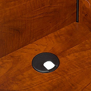 Norwood Commercial Furniture Single-Sided Study Carrel- Starter Unit- Oak, Oak_Starter Unit (NOR-T1003-SO)