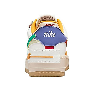 Nike Women's Air Force 1 shoe, Summit White/Neptune Green, 9