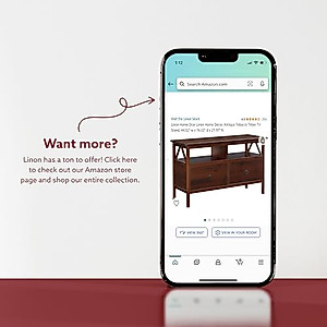 Linon Titian Driftwood TV Stand