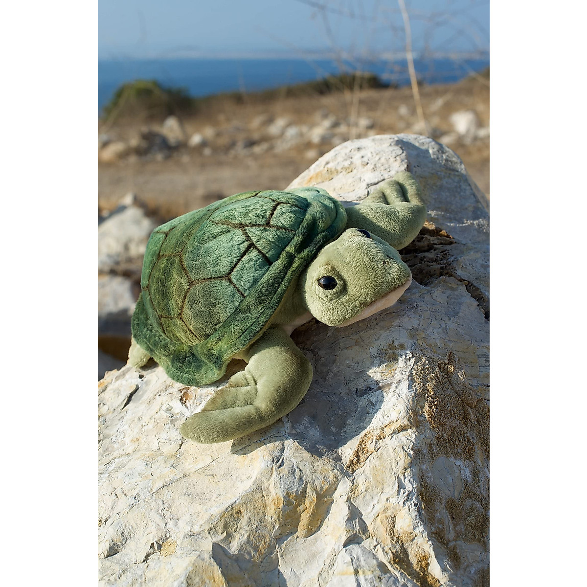 Wildlife Tree 12 Inch Stuffed Sea Turtle Plush Floppy Animal Kingdom Collection