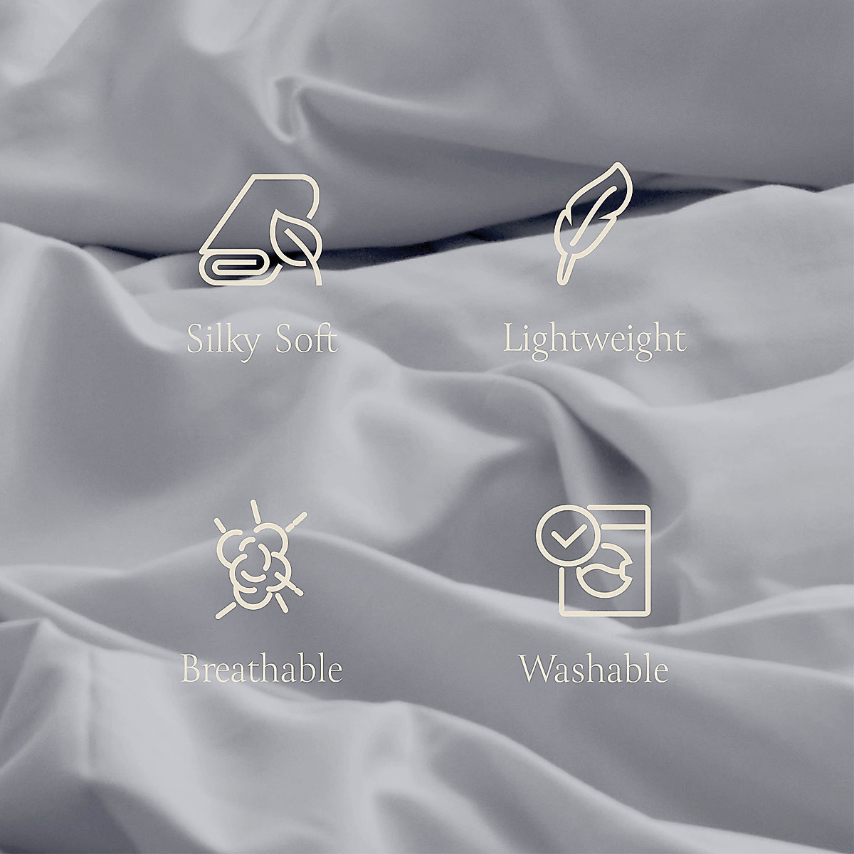 BELADOR Silky Soft Full Sheet Set - Luxury 6 Piece Bed Sheets for Full Size Bed, Secure-Fit Deep Pocket Sheets with Elastic, Breathable Hotel Sheets and Pillowcase Set, Wrinkle Free Oeko-TEX Sheets