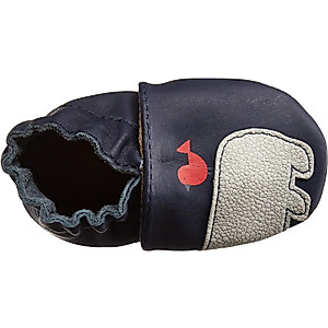 Robeez Friends Wrap Around Crib Shoe (Infant/Toddler),Navy,12-18 Months M US