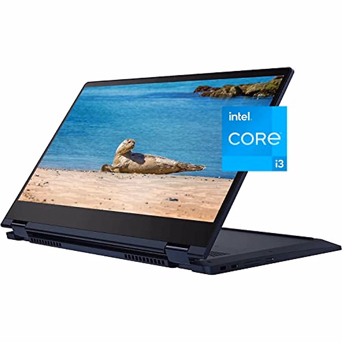 Lenovo Flex 5i Flagship Chromebook 13.3" FHD 2-in-1 Touchscreen Laptop, Intel Core i3-1115G4 (Up to 4.1GHz, Beats i5-1035G7), 8GB RAM, 192GB Storage(128GB SSD + 64GB SDCard), WiFi, Chrome OS, Blue