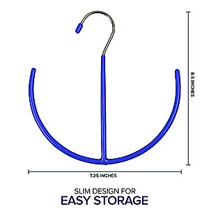 Belt Scarf Hanger Space Saving Organizer Hanging Multi Purpose Ties Shoe Rack Gym Bag Organizer Closet Organization EASYVIEW