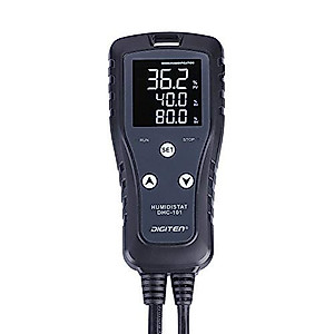 DIGITEN Digital Humidity Controller Humidistat Pre-Wired Plug Simple-Stage AC 110V -240V with High Accuracy Humidity Sensor for Dehumidifier Humidifier Reptiles Greenhouse Exhaust Fan Fermentation
