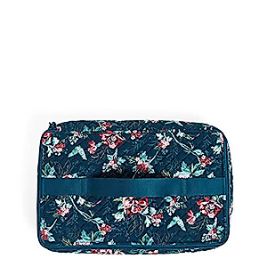 Vera Bradley Women's Cotton Heat Resistant Casserole Carrier, Rose Toile - Recycled Cotton, One Size