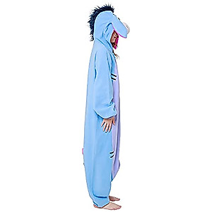 SAZAC Eeyore Kigurumi - Onesie Jumpsuit Halloween Costume (Adults)