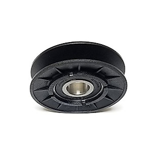 2 Idler Drive Pulley Set Compatible with John Deere Sabre Pulley V-Idler Pulley GX20286 and Flat Idler Pulley GX20287