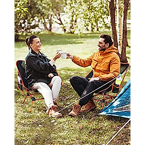 Sportneer Lightweight Portable Folding Camping Chair 2Pack Compact Beach Camp Chairs for Adults Foldable Backpacking Chair Outdoor Collapsible Chair for Camping Hiking Lawn Picnic Travel