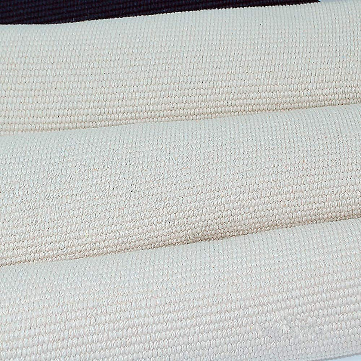 UKELER Montessori Mat for Nursery Preschool Kindergarten Soft Baby Play Mat Cotton Working Rug for Toddlers Babies Children, 27.5''×43.3'', Off-White