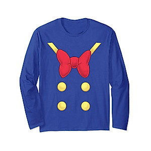 Disney Mickey And Friends Halloween Donald Duck Costume Long Sleeve T-Shirt
