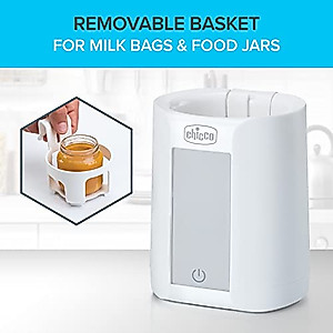 Chicco Digital Bottle Warmer & Sterilizer for Baby Bottles, Baby Food Jars, and Milk Bags