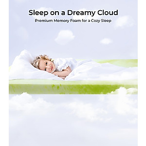 2024 New Twin Mattress Topper for Back Pain, 3 Inch Memory Foam Mattress Topper, Gel Cooling Mattress Topper, Slow-Rebound Foam Pad, Pressure Relieving Bed Topper Twin