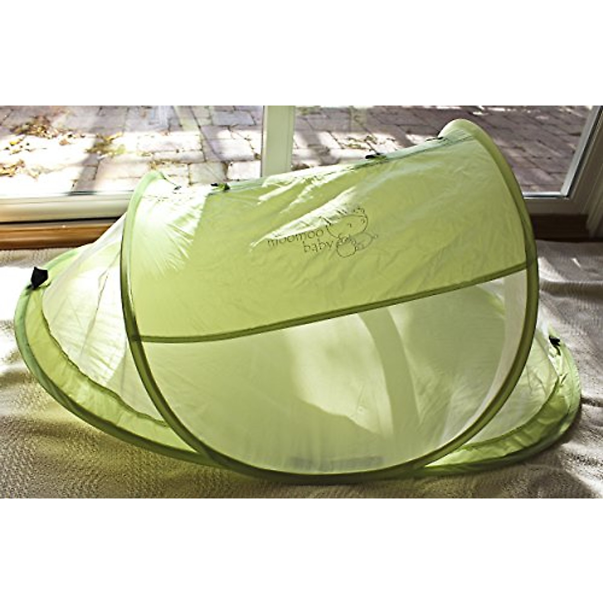 MooMooBaby Pop-Up Baby Beach Crib Tent