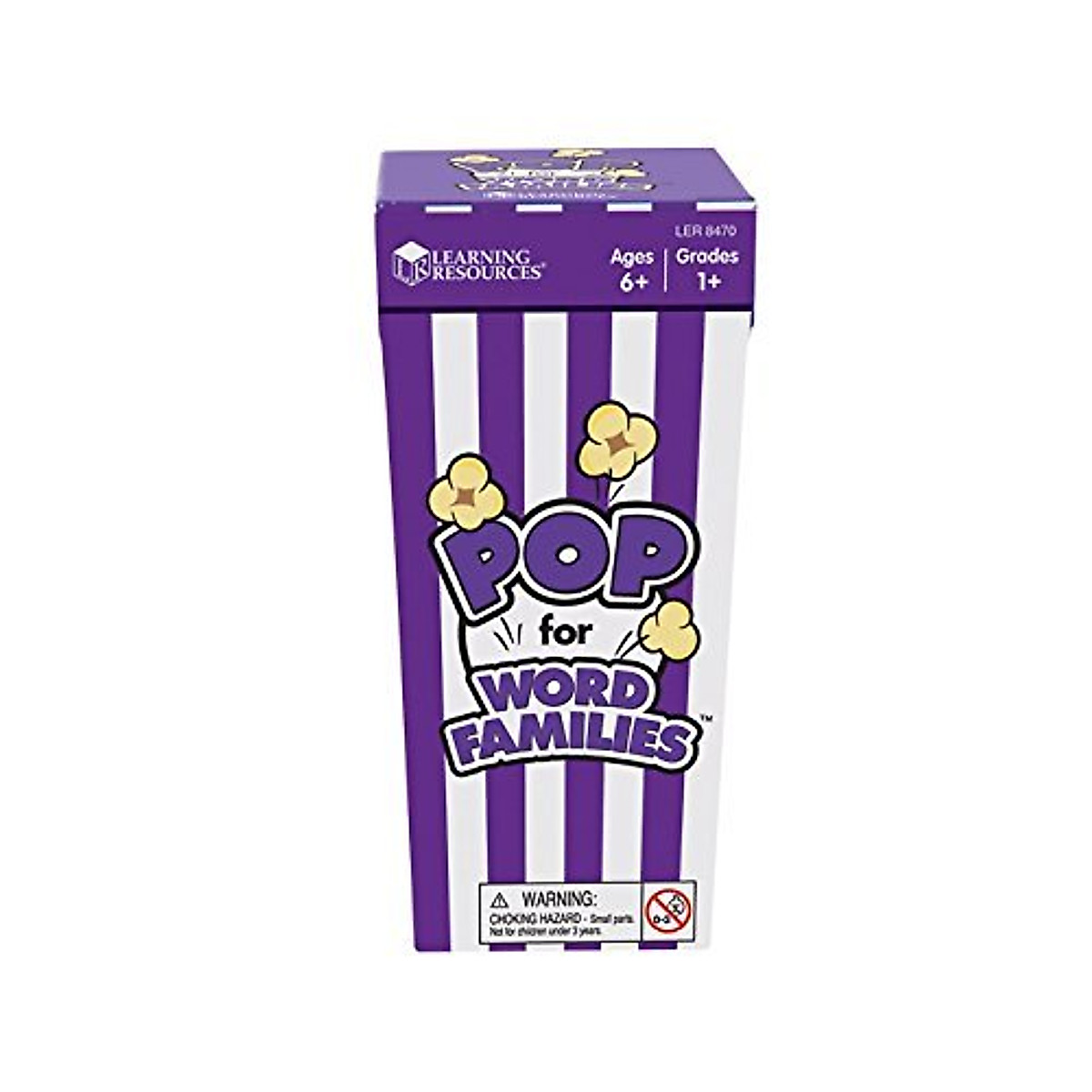 Learning Resources POP for Word Families Game, Word Families, Vocabulary and Rhyming, For 2-4 players, Ages 6+