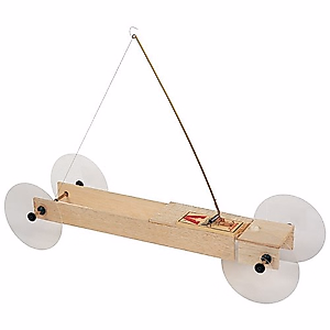 Pitsco Balsa Wood Mousetrap Vehicle Kit (For 30 Students)