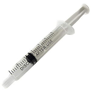 Science Purchase Disposable Luer-Slip Tip 3mL Syringe, Sterile without Needle, 100 Count
